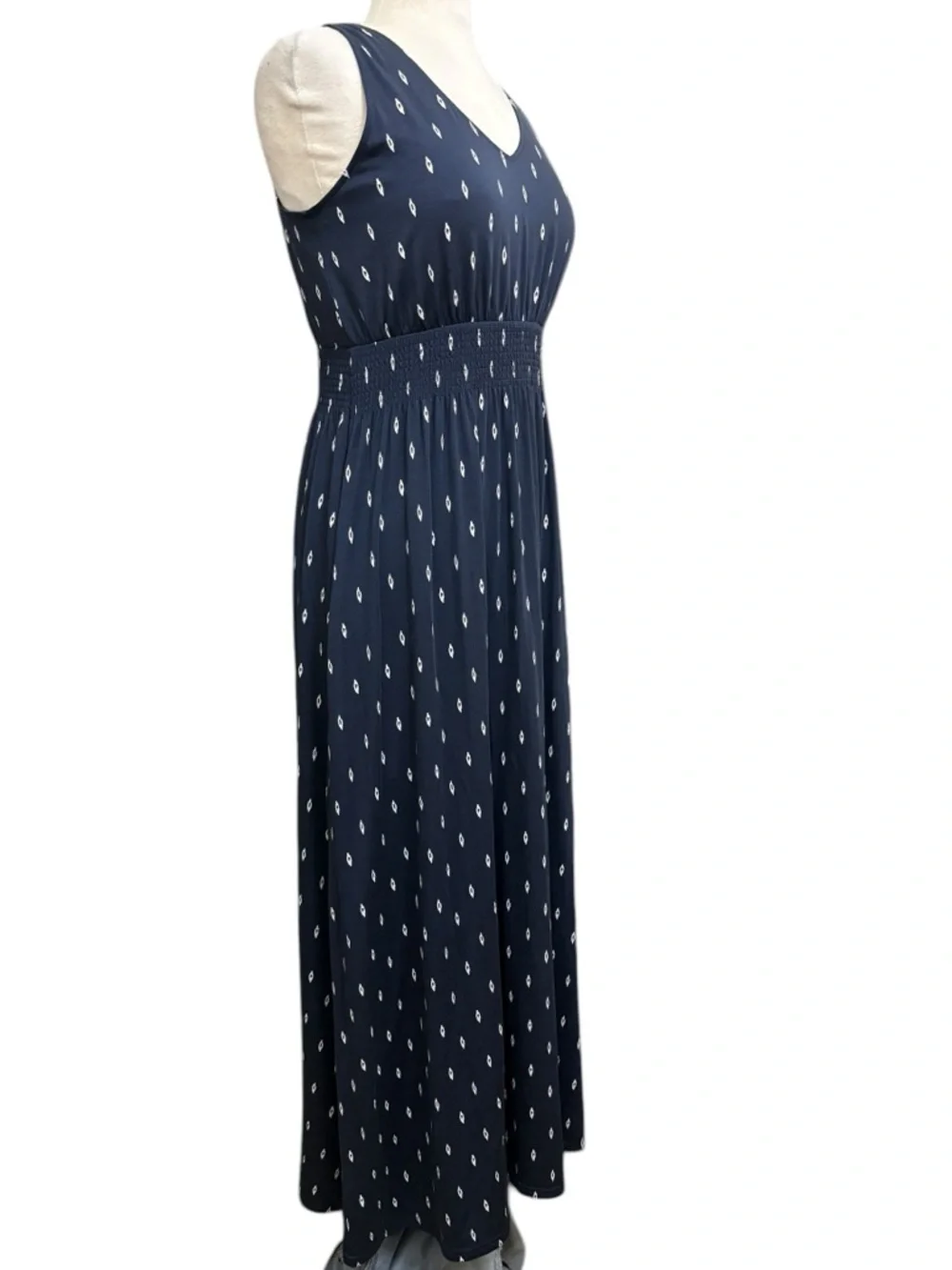 Garnet Hill | Dresses | Garnet Hill Easy Smocked Maxi Dress | Poshmark